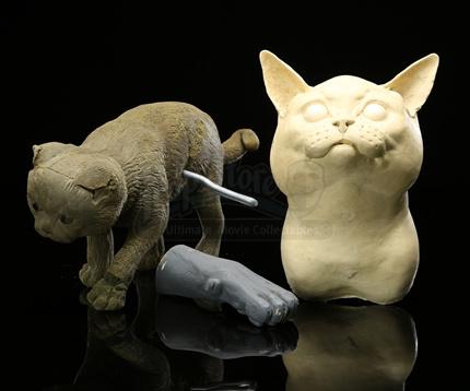 CATS & DOGS - Cat Maquette and Reference Head - Current price: $200
