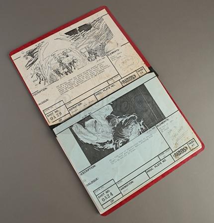 INDIANA JONES & THE TEMPLE OF DOOM - Mine Chase Printed Storyboard ...