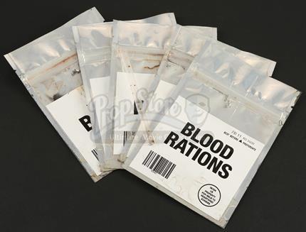 Freaks of Nature: Five Empty Blood Packets - Current price: $25