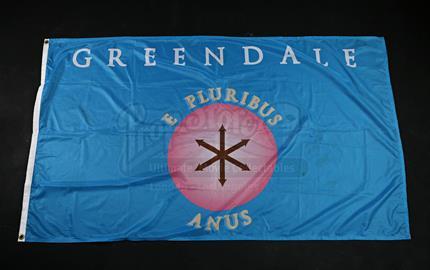 Various Episodes: Greendale Community College Flag - Current price: $1300