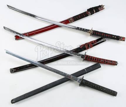 UNKNOWN PRODUCTION - Set of Three Katanas - Current price: $110