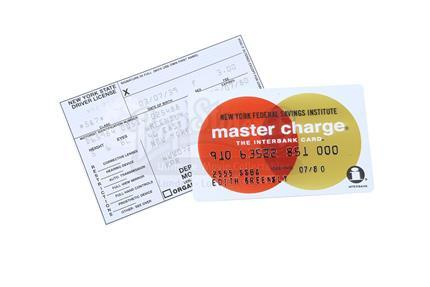 Edith Greensly's (Amy Adams) New York Drivers License and Master Charge ...