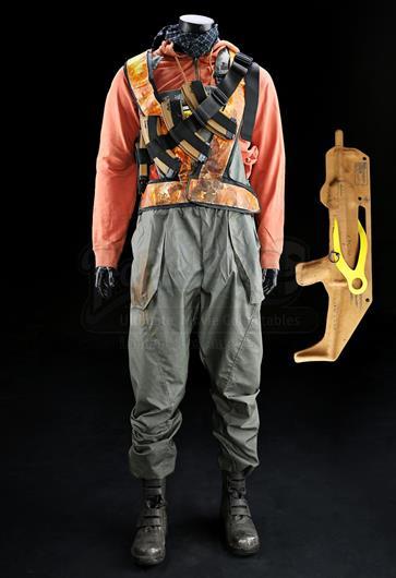 Bearded Man T-Bone Costume and Uzi - Current price: $700