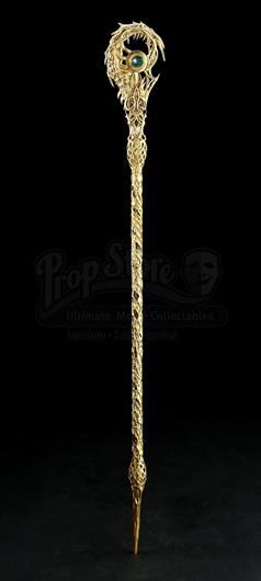 Rita Repulsa's Prologue Gold Staff - Current price: $1600