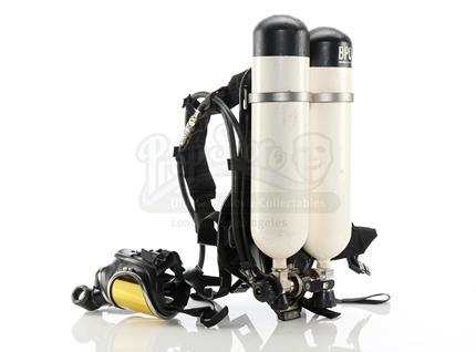 Various Episodes: BPO Hazmat Oxygen Tanks and Mask - Current price: $50