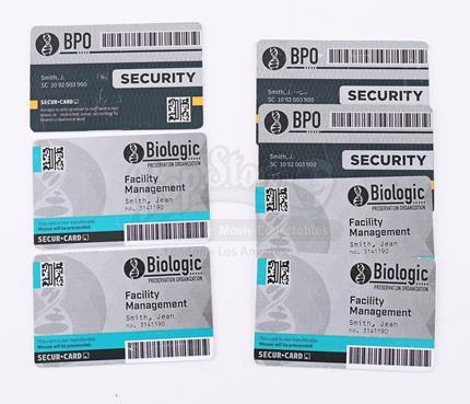 Various Episodes: Seven BPO Identification Cards - Current price: $50
