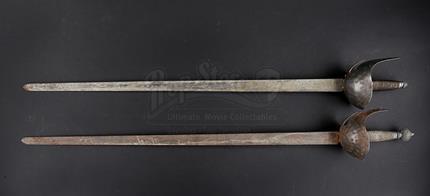 Unknown Production - Two Swords With Hand Guards - Current price: $150